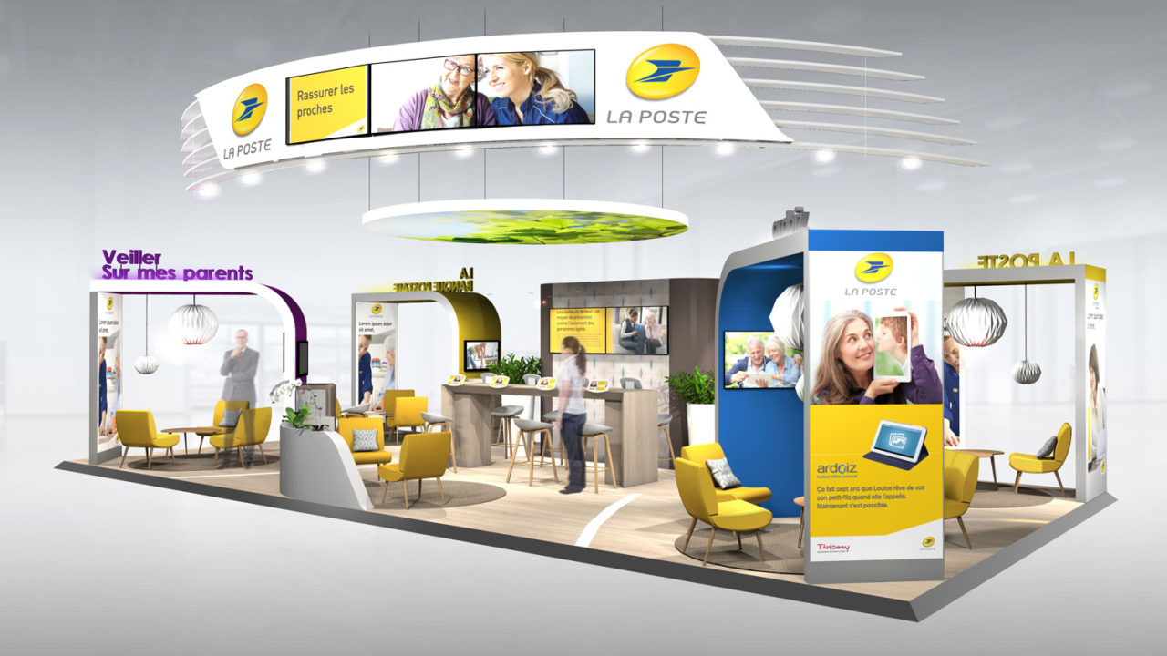 creation stands d'exposition, design d'espace, graphisme, decoratrice d ...